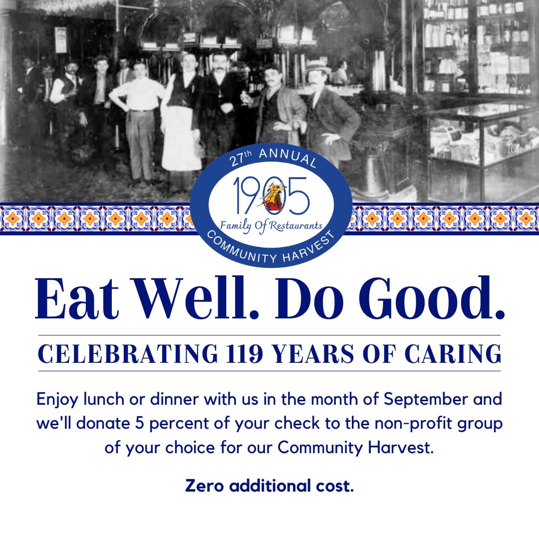 Happy Community Harvest! with The 1905 Family Of Restaurants | A Kid's ...